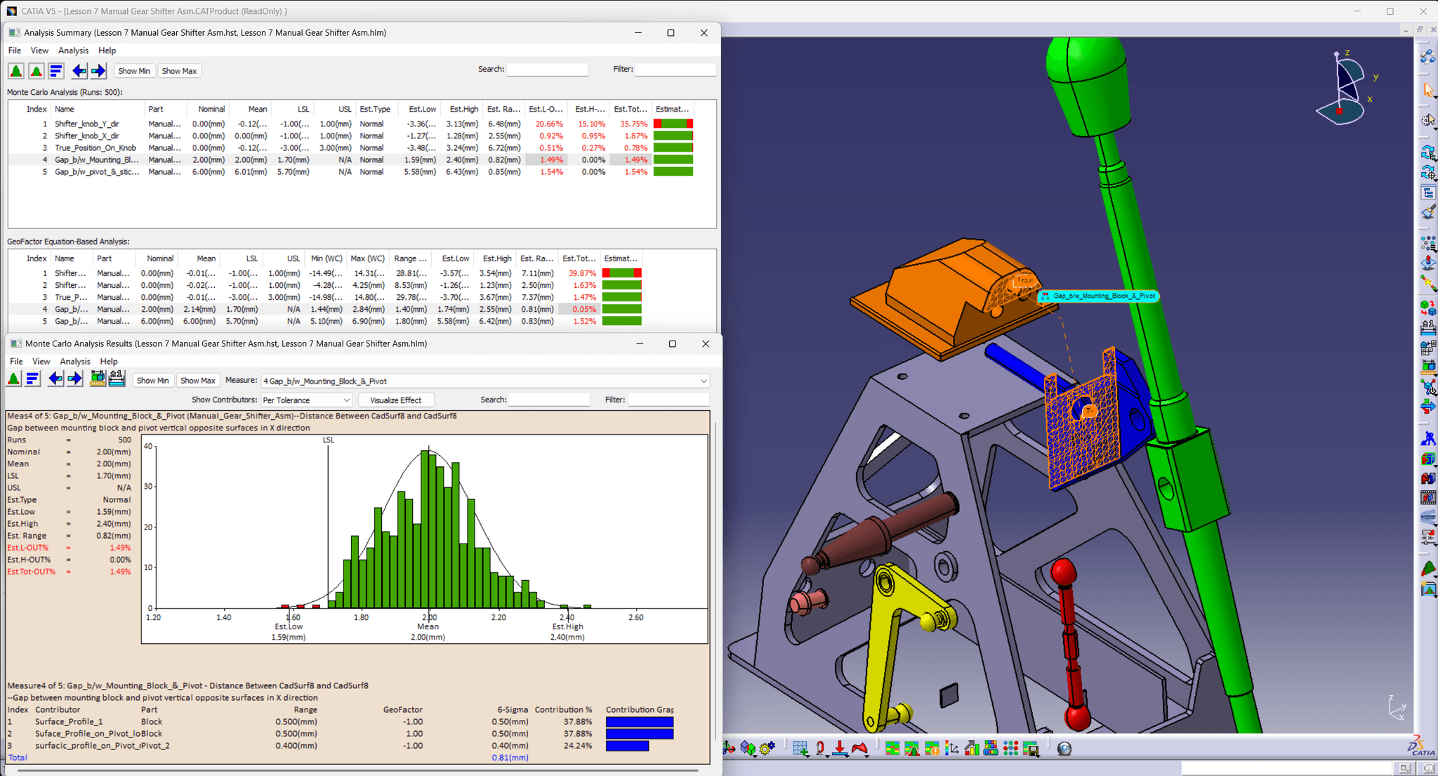 3DCS Variation Analyst | 3D Tolerance Simulation | 3D Tolerance Analysis | Tolerance Management